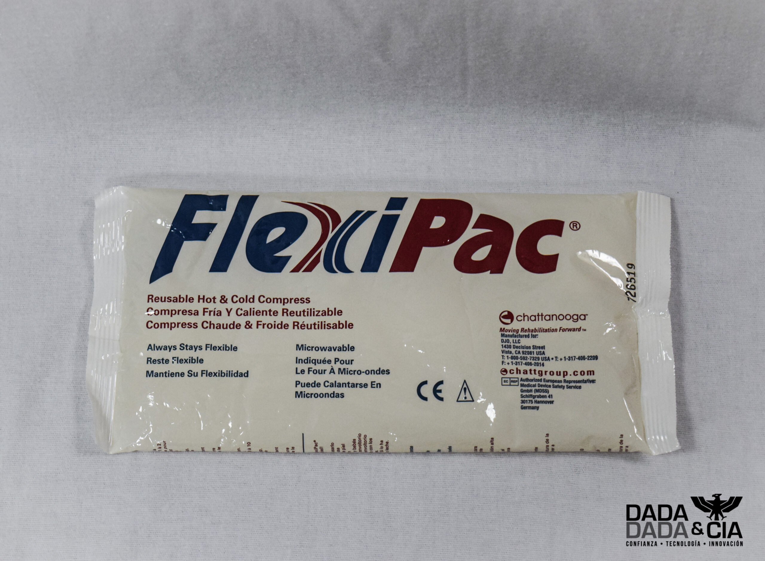 COMPRESA DE GEL PARA FRIO O CALOR FLEXIPAC TAMAÑO MEDIANO MARCA ...